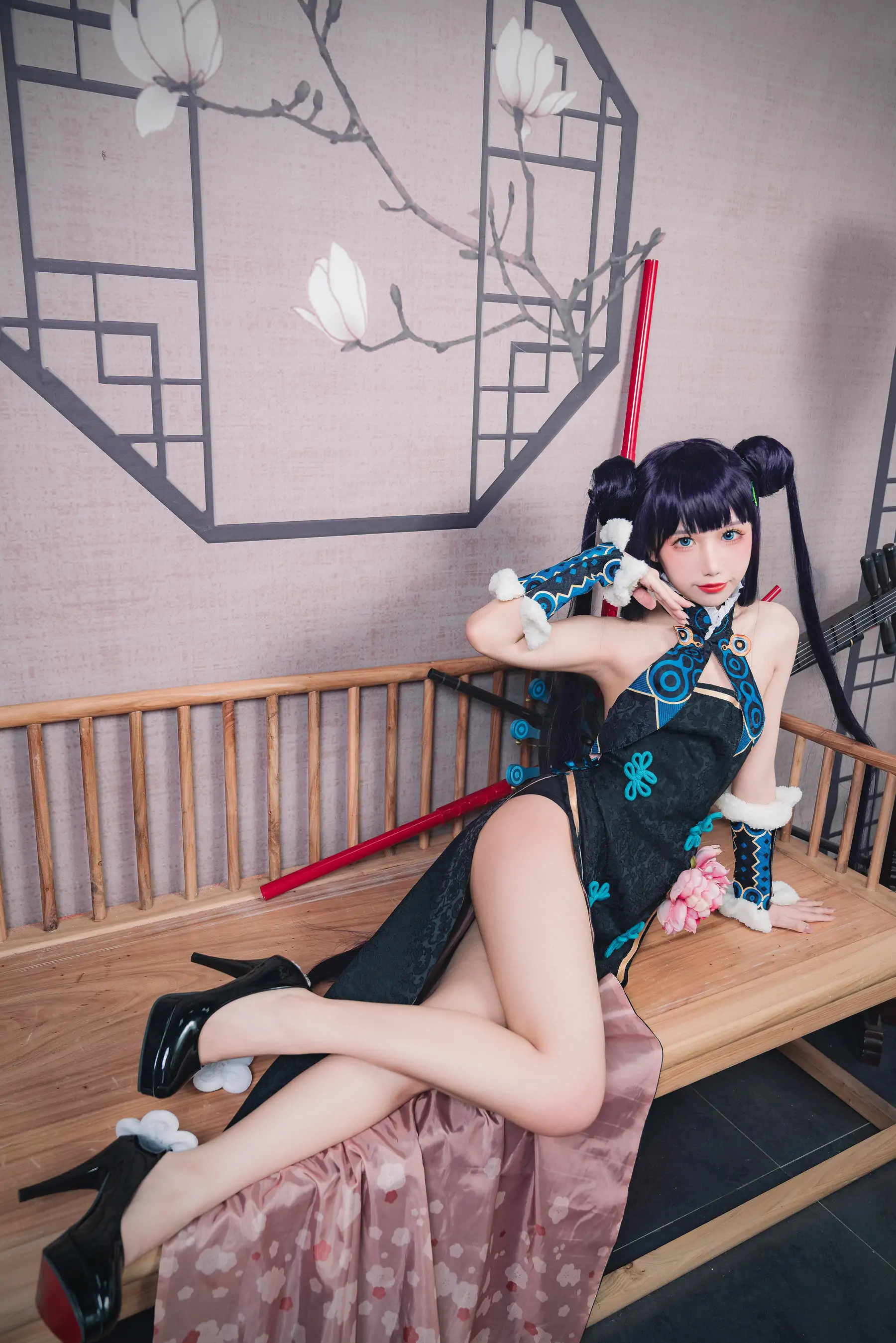 [网红COSER写真] 动漫博主果咩酱w - 杨贵妃(30P)-中国美女-找套图