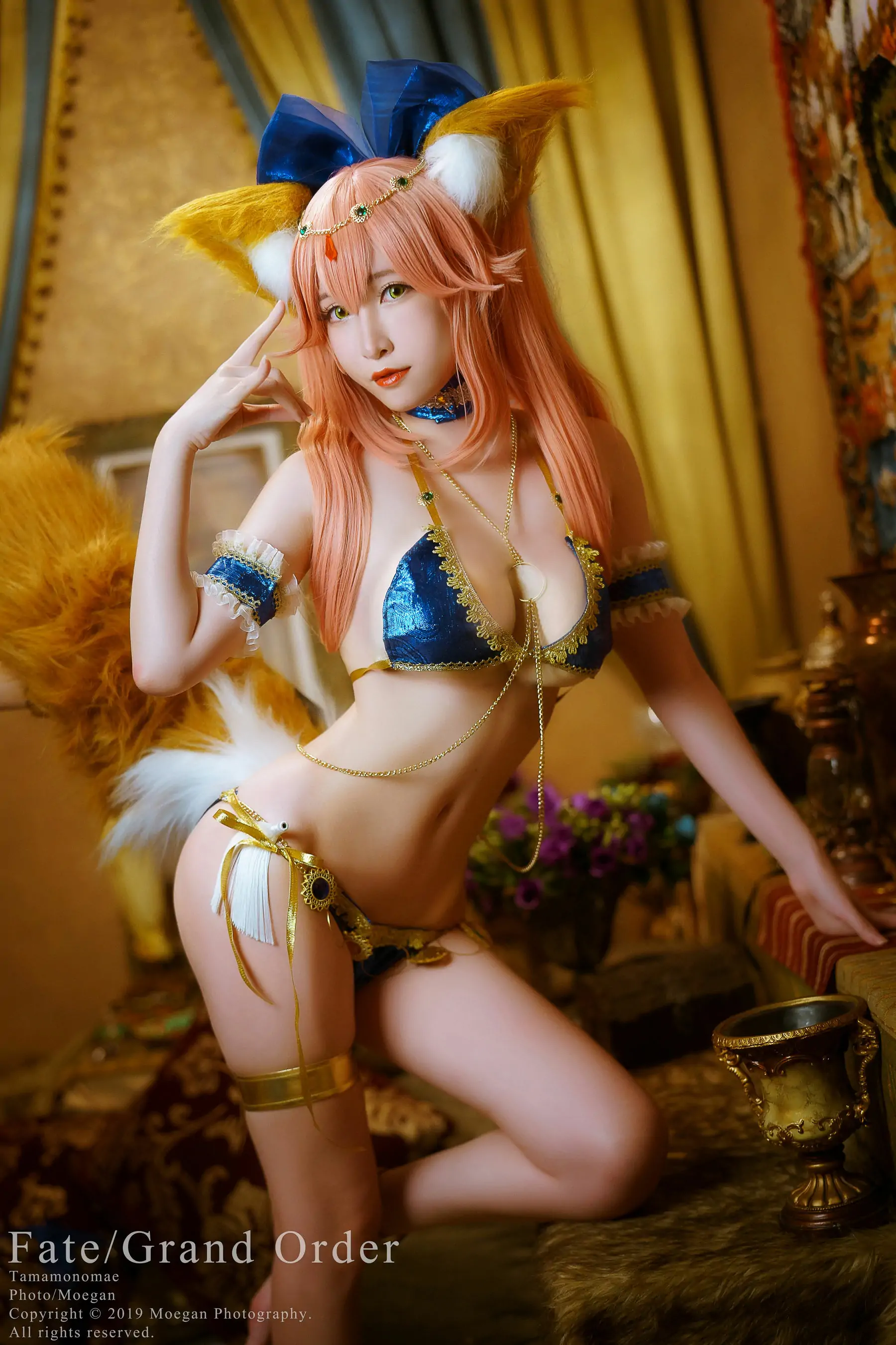 [COS福利] Miyana咪呀 - 玉藻の前(25P)-中国美女-找套图