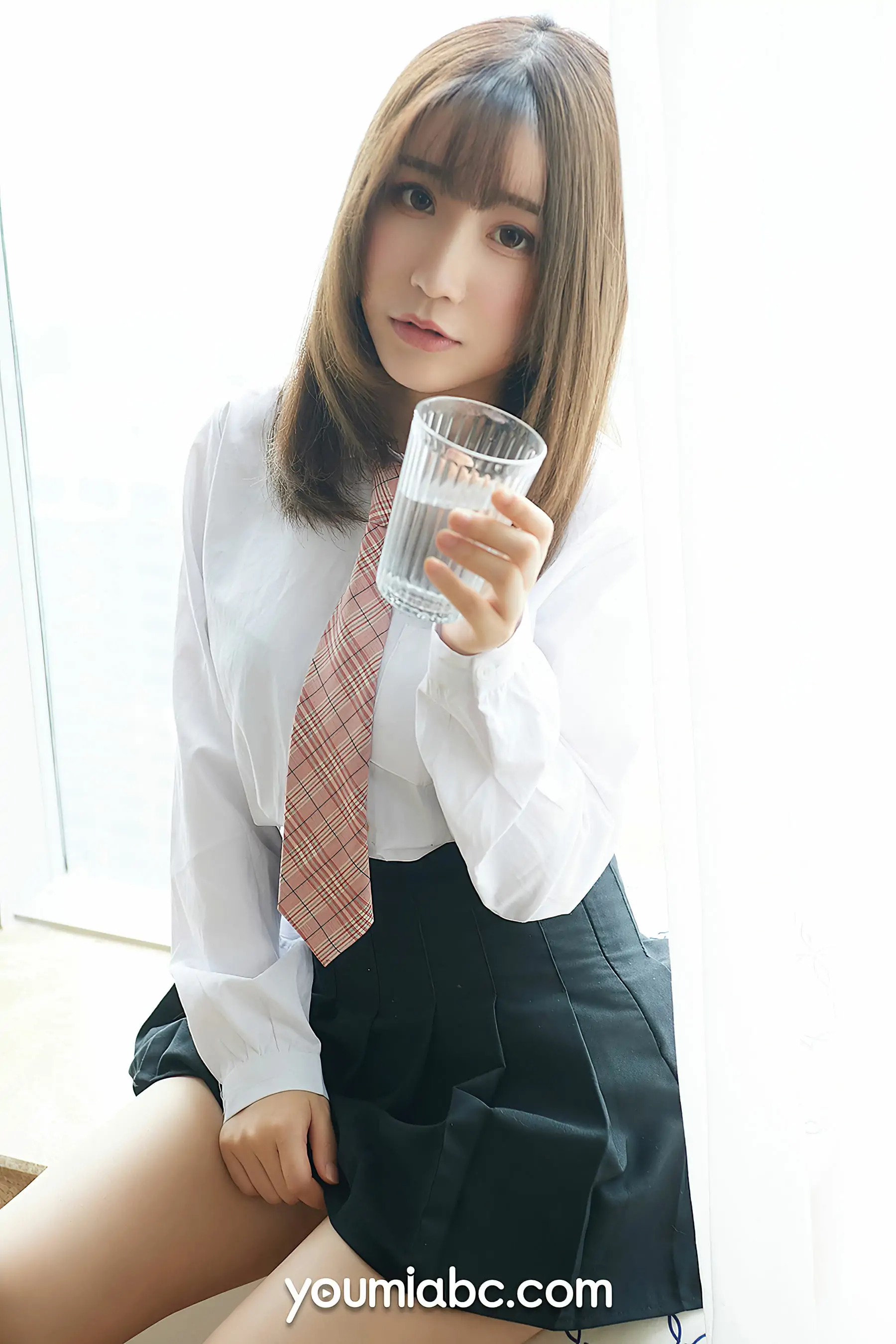 [尤蜜YouMiabc] 绯月樱-Cherry 学生妹の制服诱惑(50P)-中国美女-Xiuno BBS