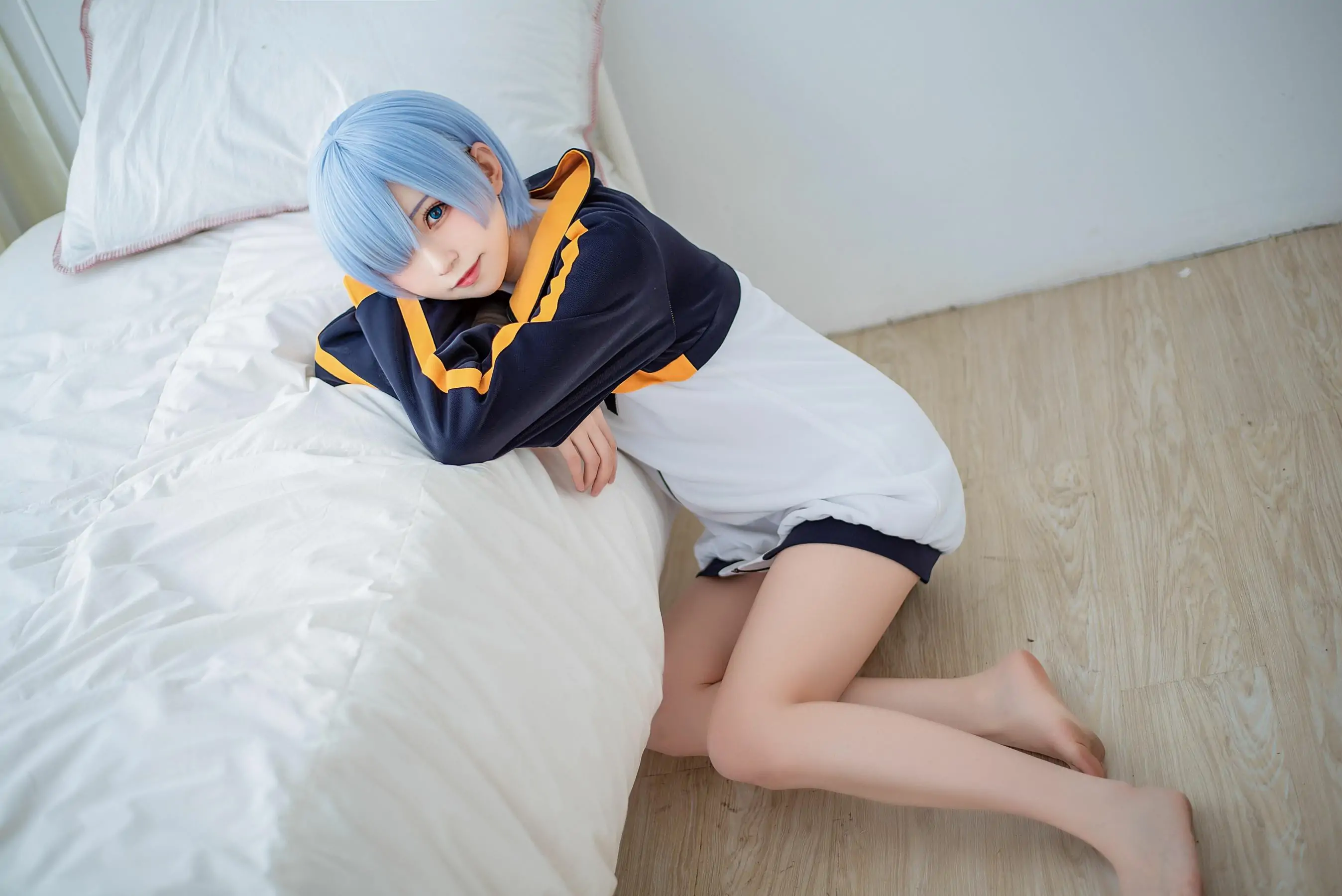 [Cosplay] 动漫博主Kitaro_绮太郎 - 蕾姆运动服(18P)-中国美女-Xiuno BBS