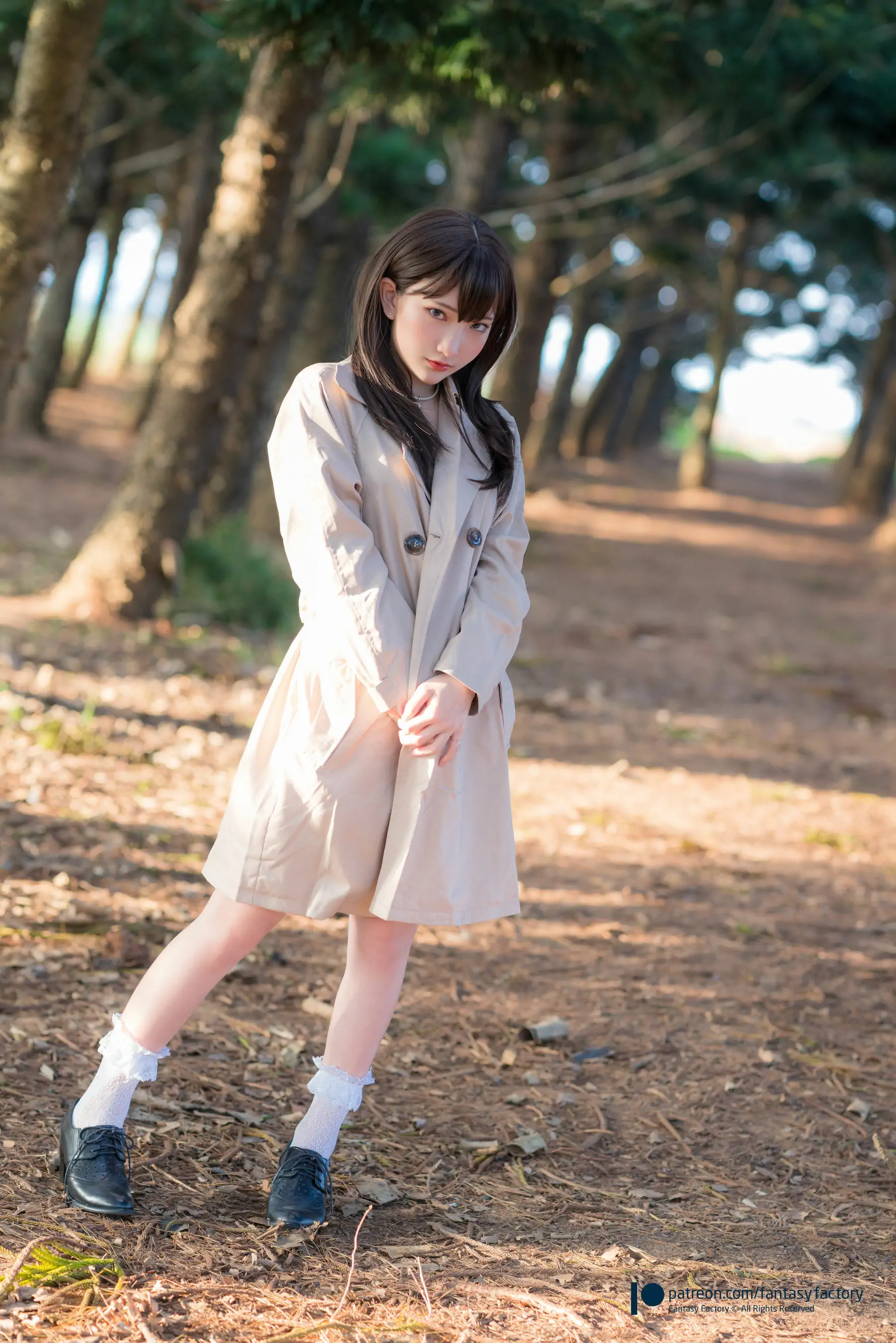 [Cosplay写真] 小丁 《Fantasy Factory》 - 2020.05 蕾丝 女仆 风衣(124P)-中国美女-Xiuno BBS