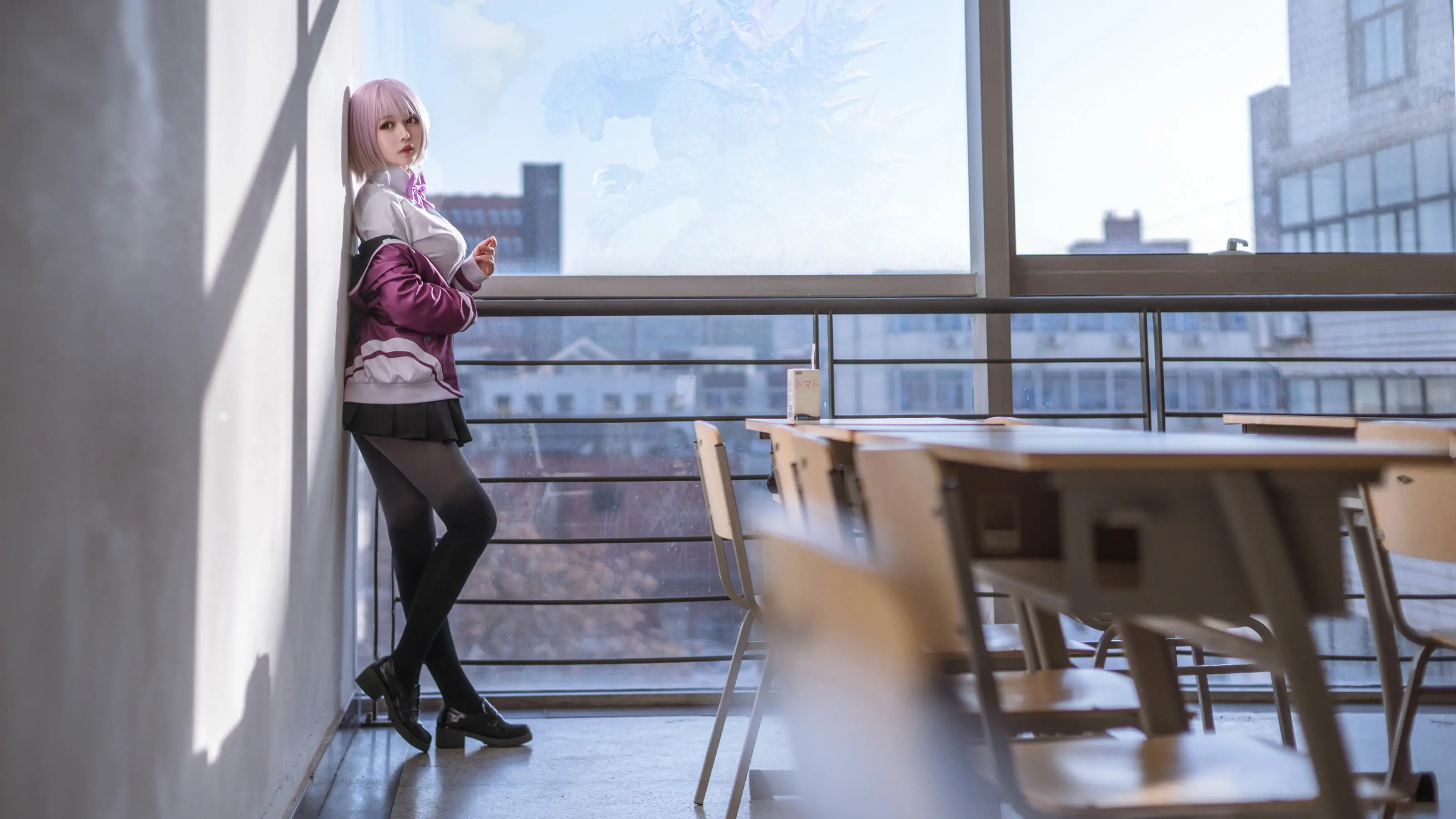 [COS福利] 大眼萌妹黑猫猫OvO - 新条茜(9P)-中国美女-Xiuno BBS