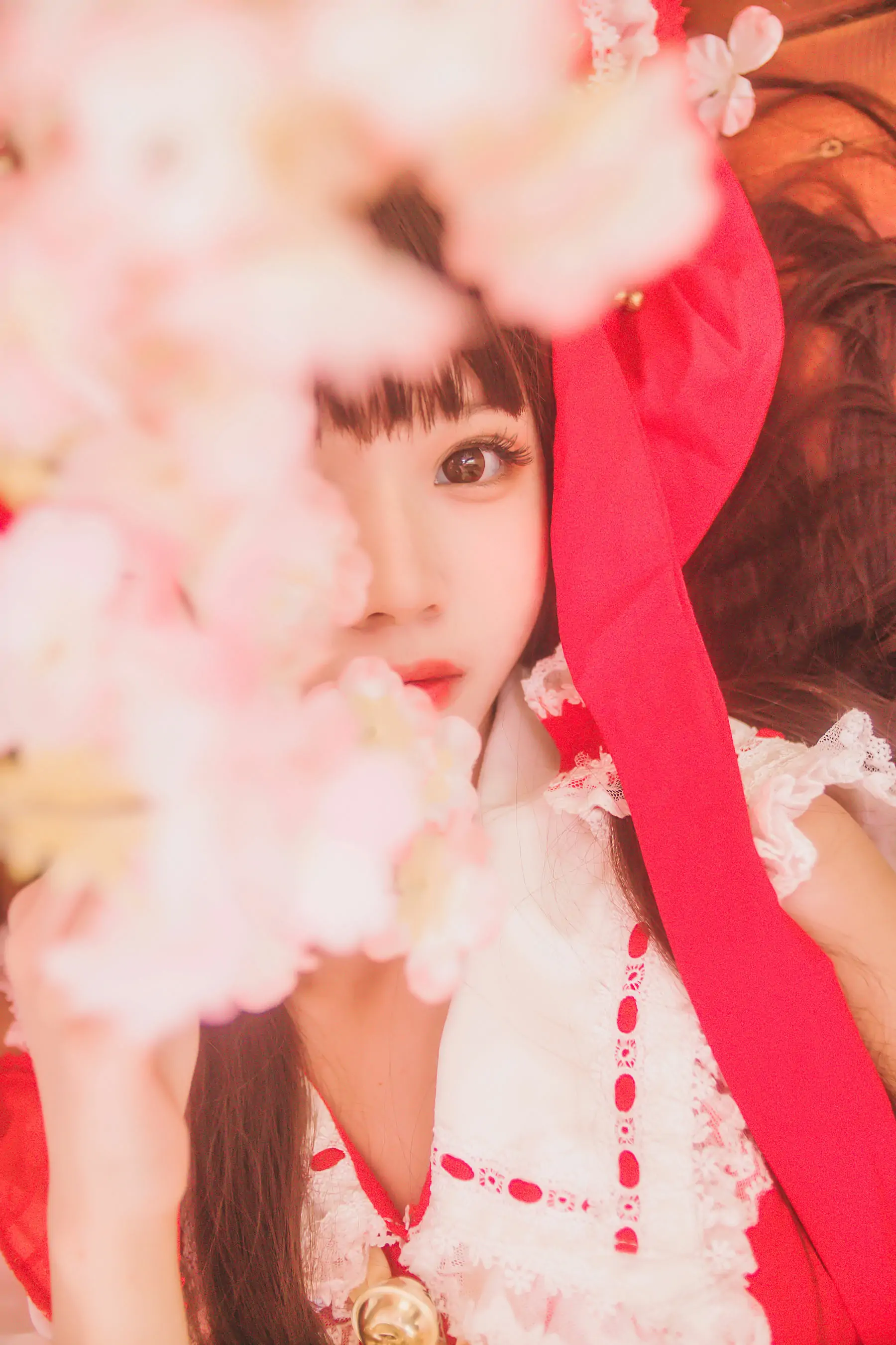 [萝莉COS] 疯猫ss《灵梦》(40P)-中国美女-Xiuno BBS